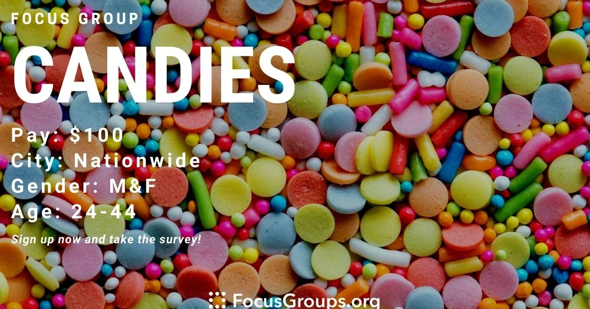 Focus Group for Parents on Candies - FocusGroups.org
