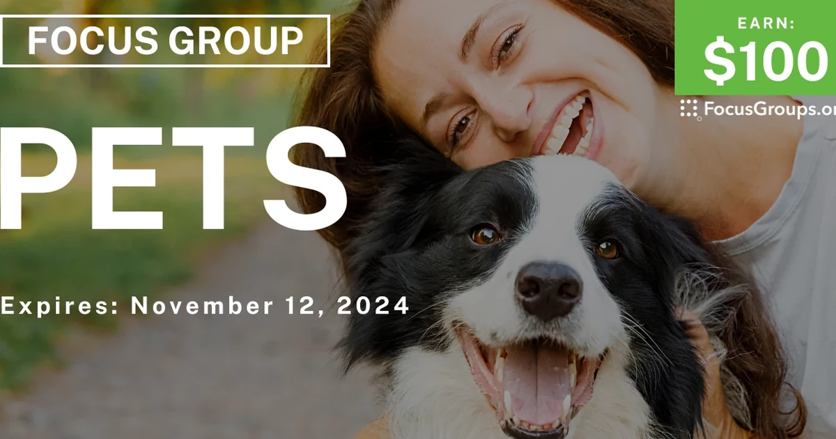 Focus Group on Pets - FocusGroups.org