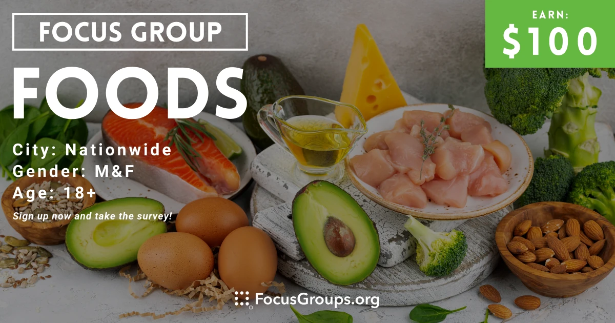 Focus Group on Foods - FocusGroups.org