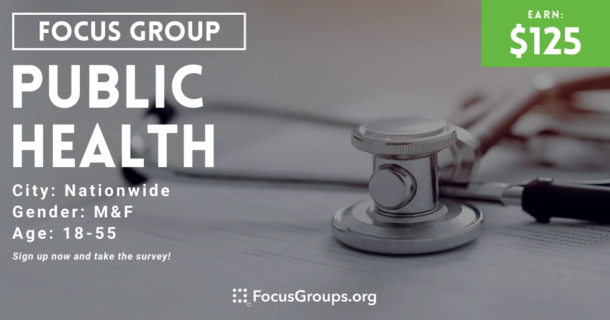 Focus Group on Public Health - FocusGroups.org