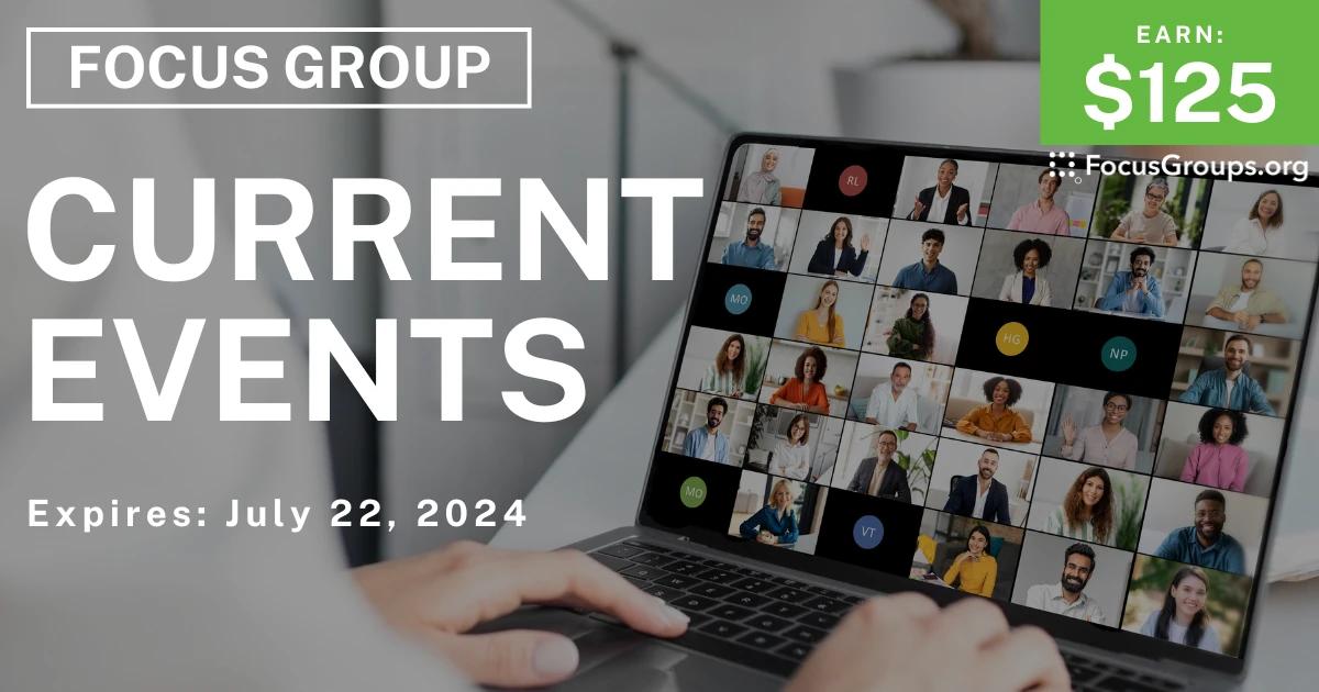 Focus Group for Women in Raleigh on Current Events - FocusGroups.org