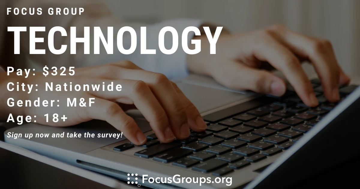Focus Group on Technology - FocusGroups.org