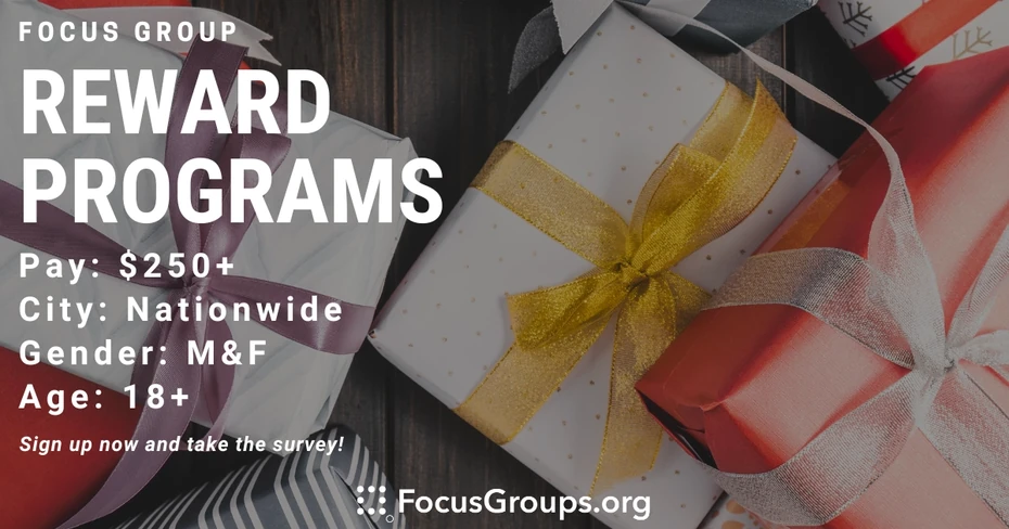 Focus Group on Reward Programs - FocusGroups.org